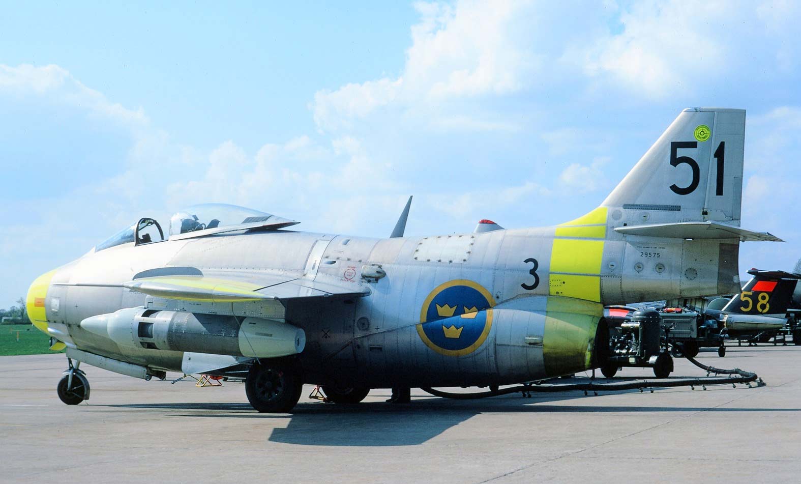 Saab 29 Tunnan - War Wings Daily