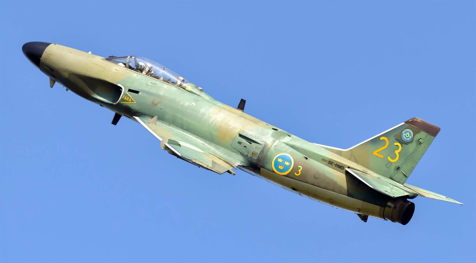 Saab 32 Lansen - War Wings Daily