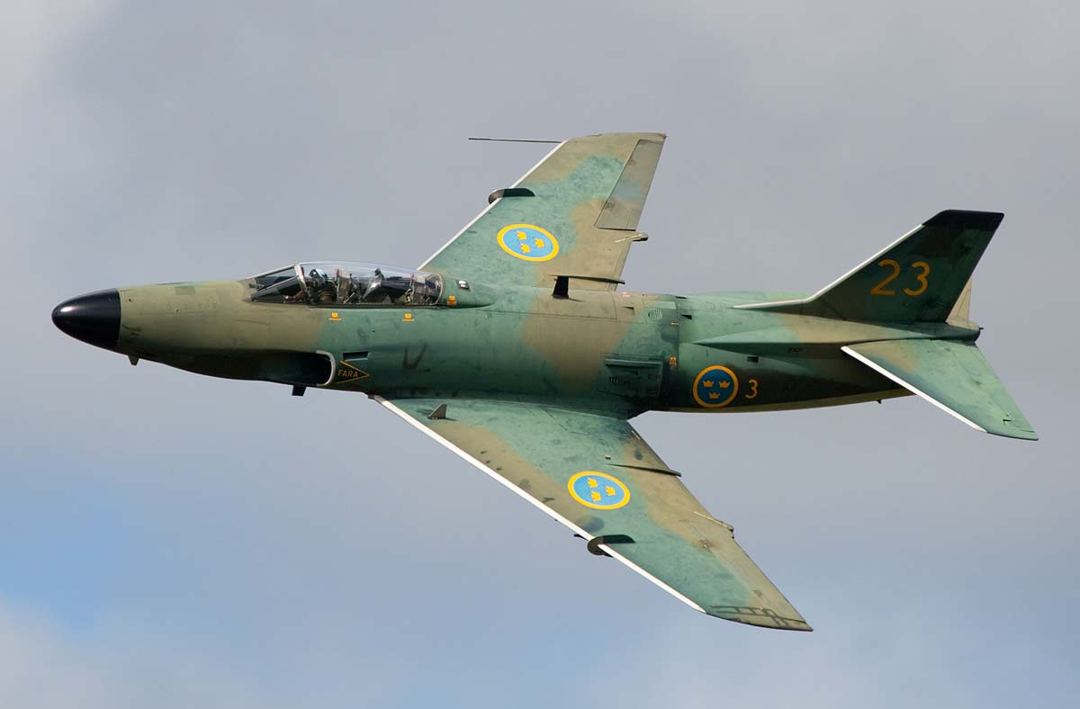 Saab J32 Lance - War Wings Daily