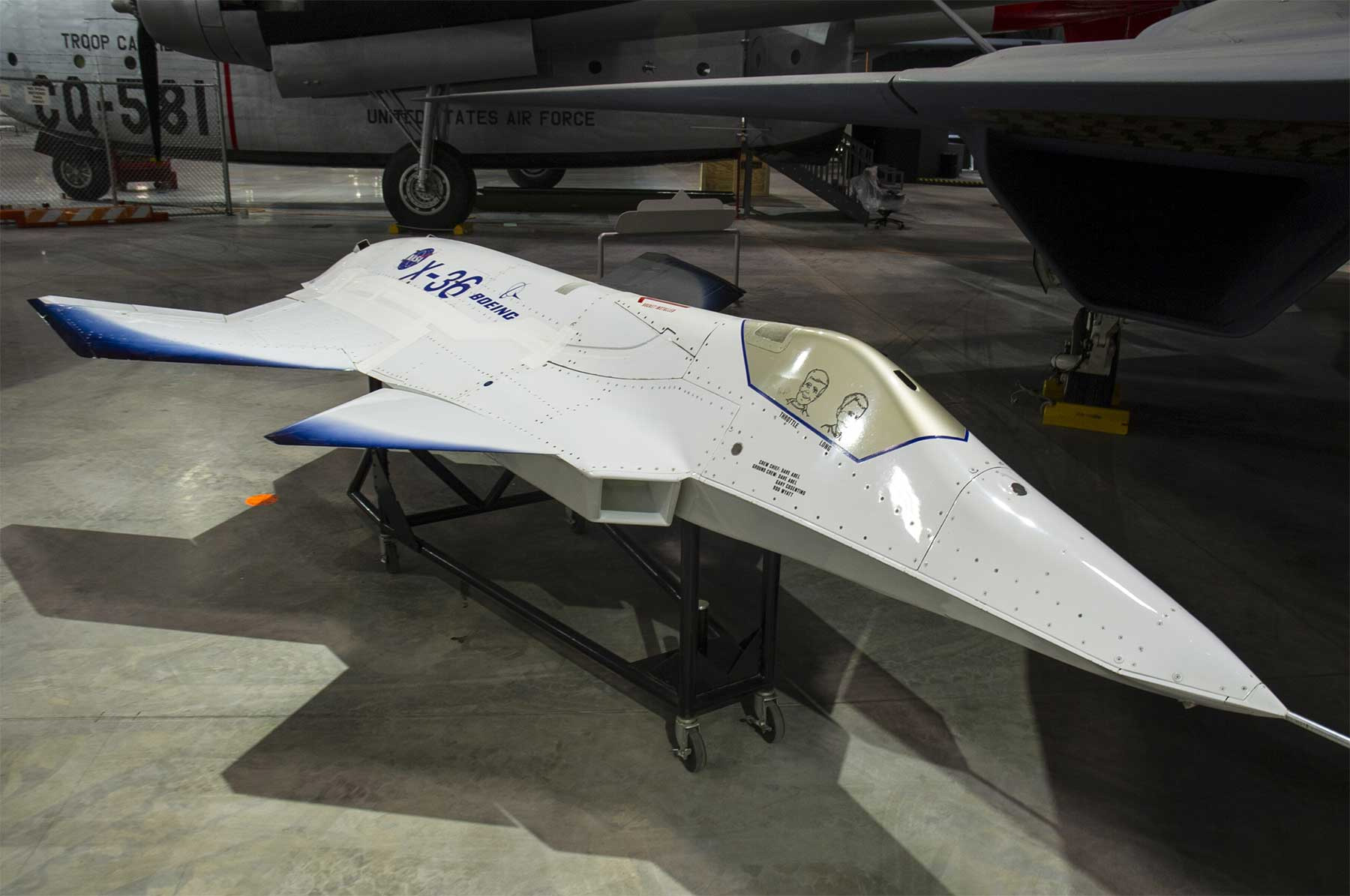 Boeing (McDonnell Douglas) X-36 - War Wings Daily