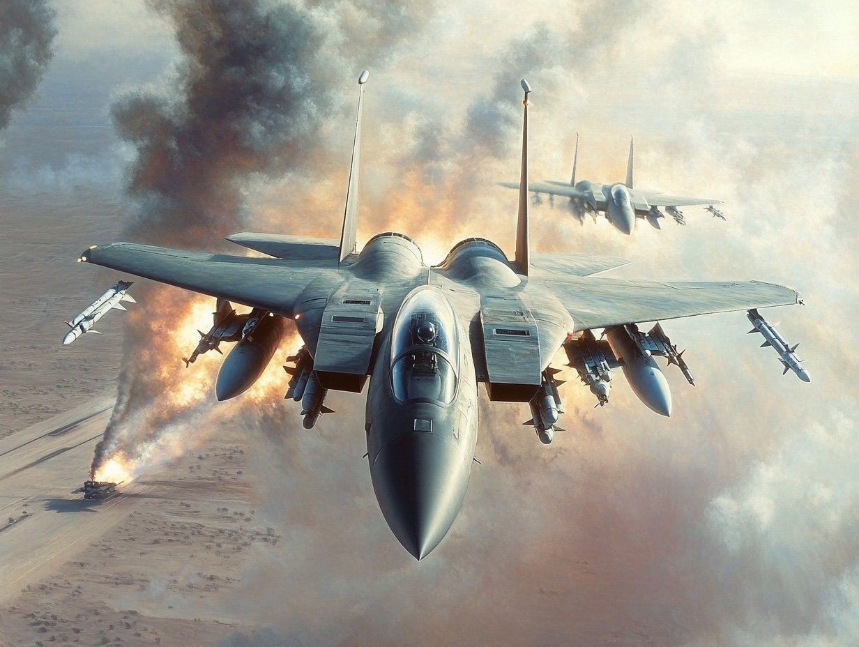 The fighter jets used during the Gulf War
