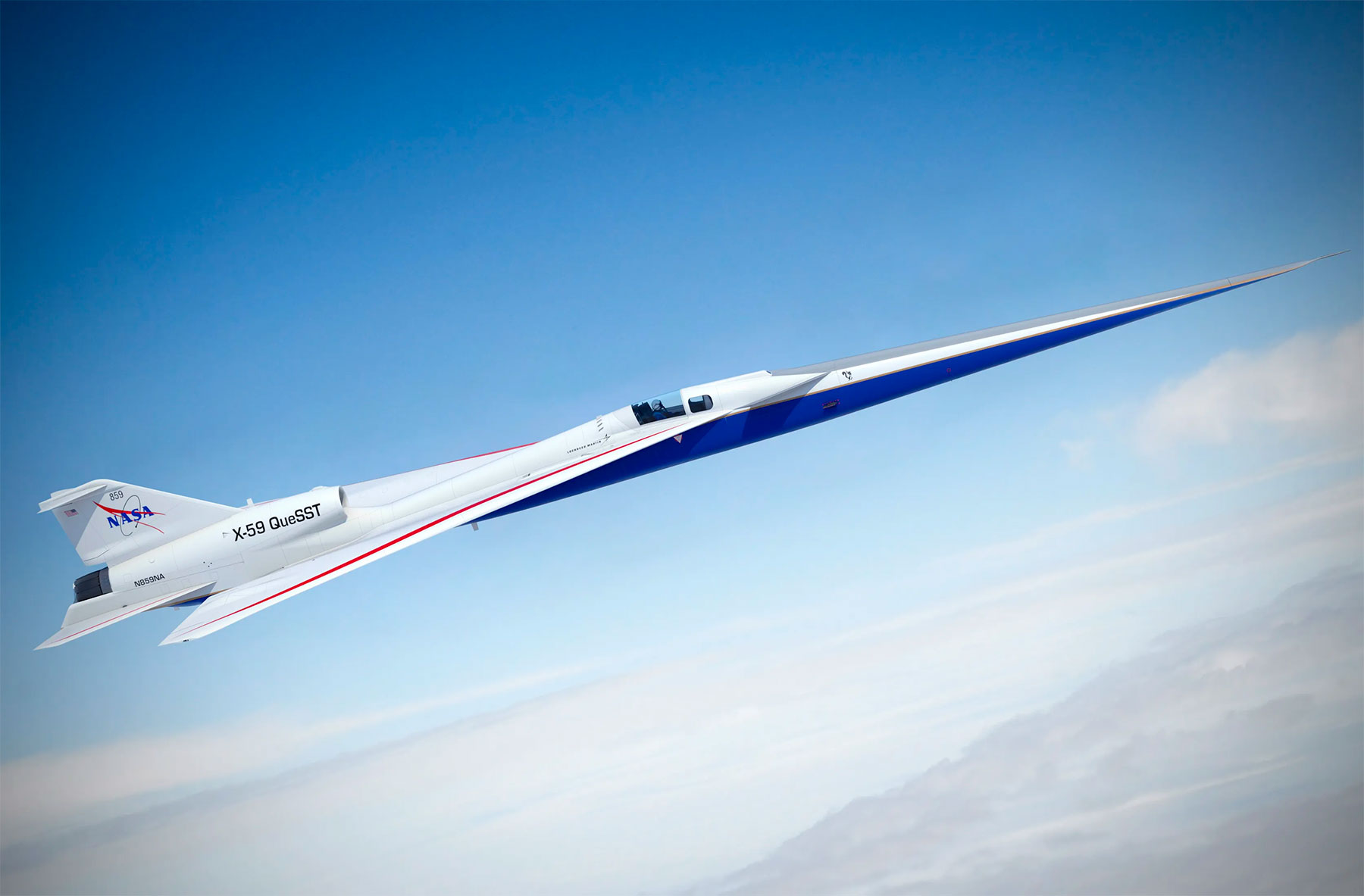 Lockheed Martin / NASA X-59 LBFD - War Wings Daily