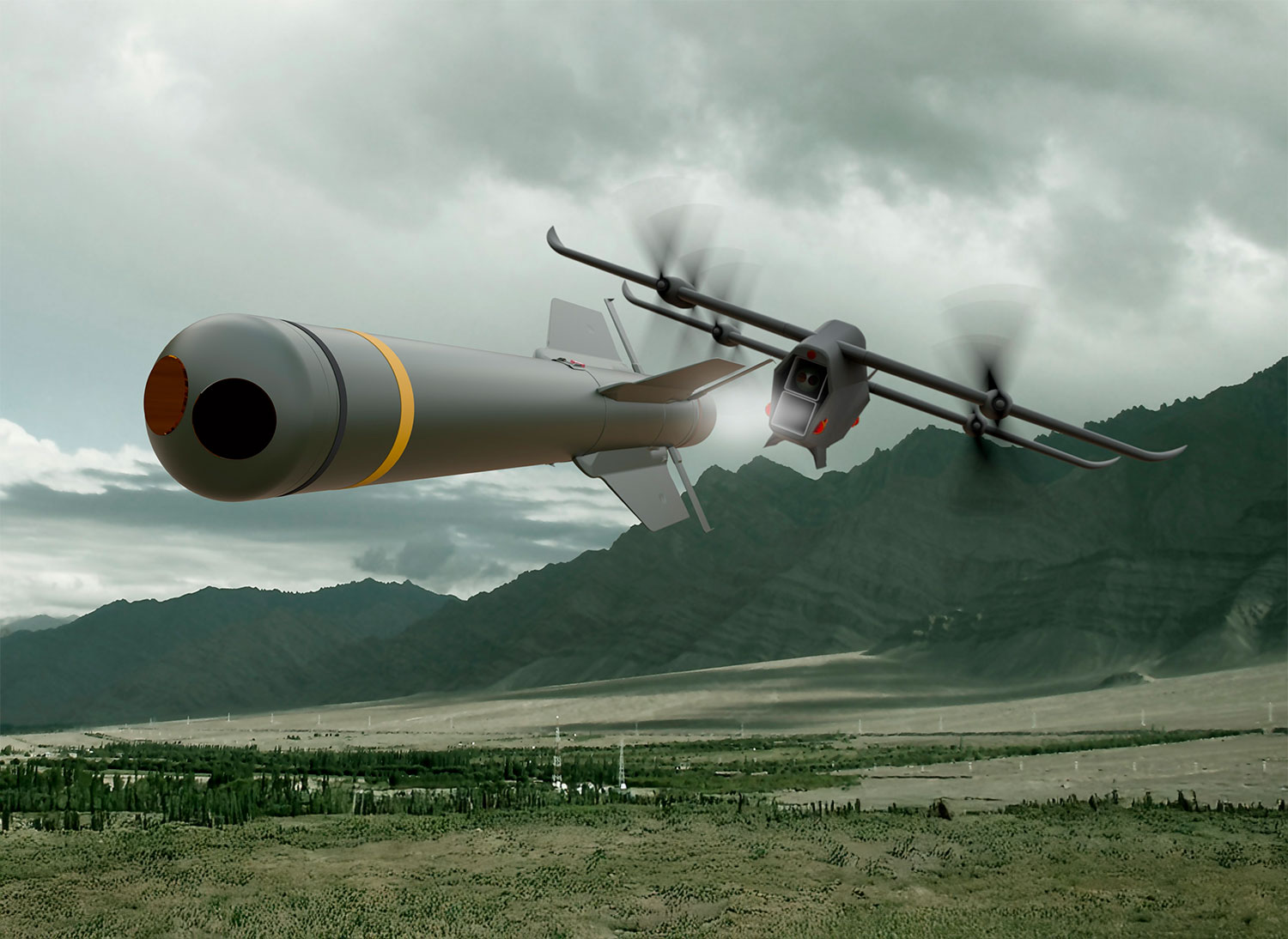 MBDA Spectre Combat Support Unmanned Aerial Vehicle (UAV) - War Wings Daily