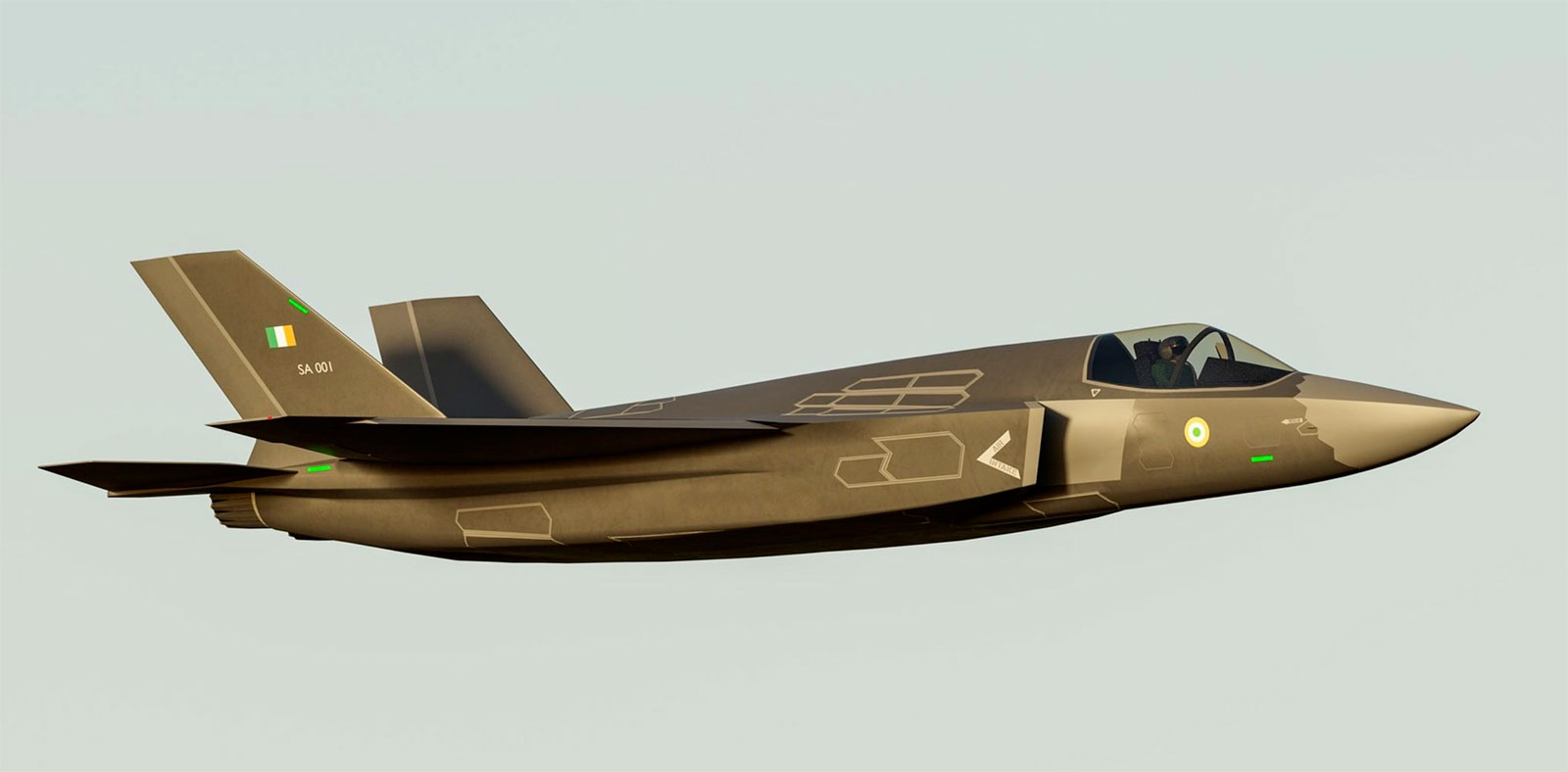 HAL AMCA (Advanced Medium Combat Aircraft) - War Wings Daily