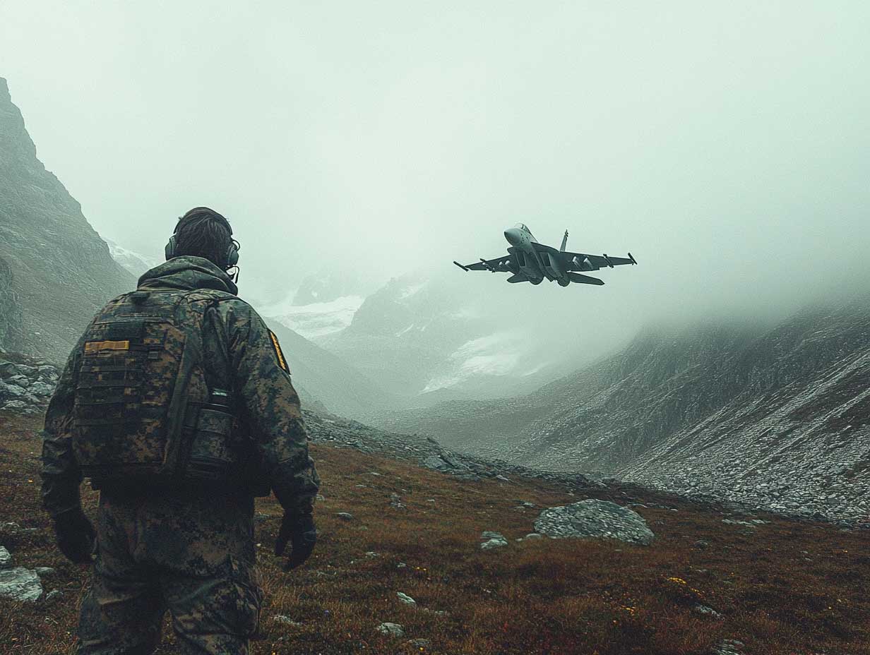 Coordination of air-to-ground attacks by fighter pilots