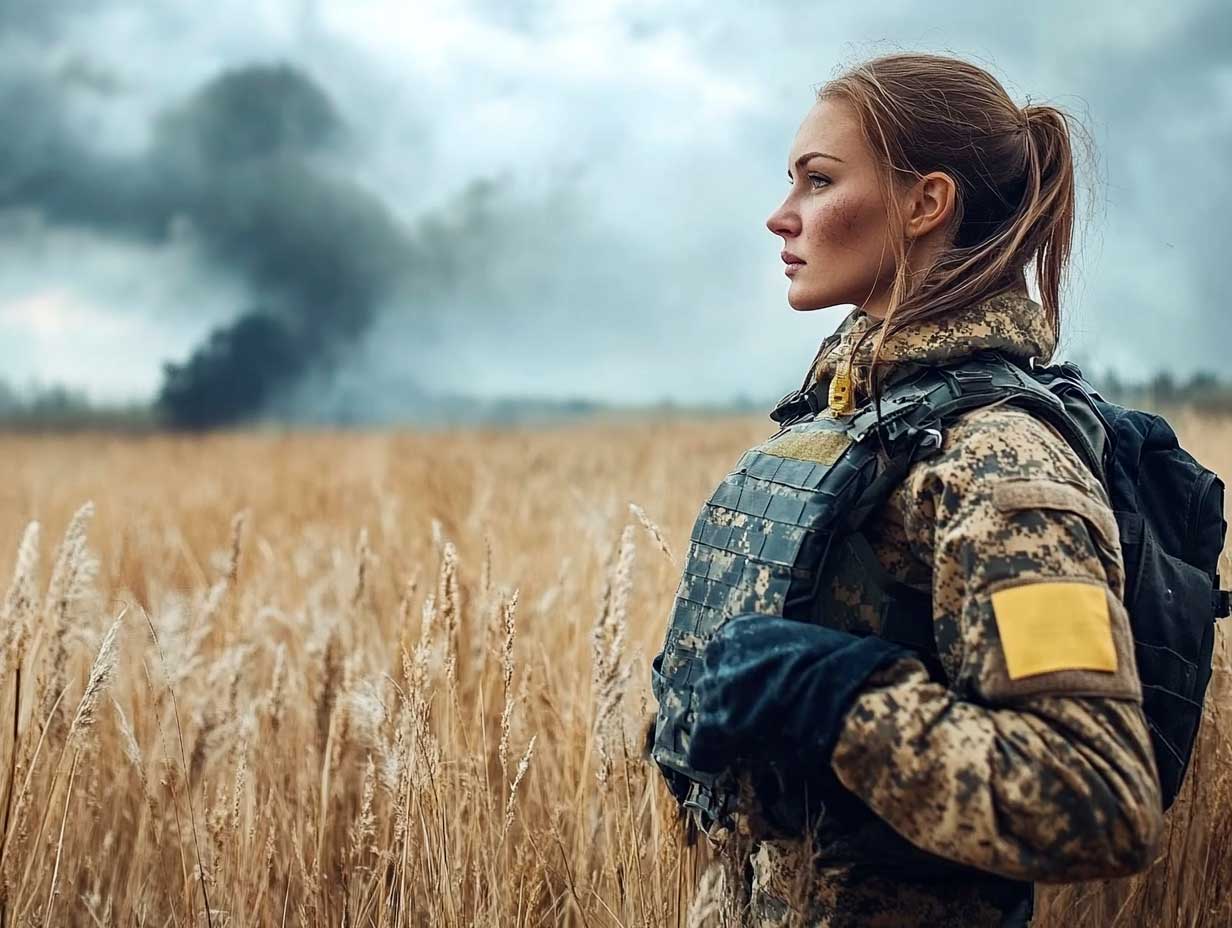 Ukrainian women in war: 68,000 female soldiers
